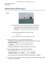 Matematik opgaver - Matematik - Opgaver.com