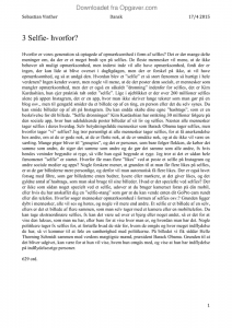 3 selfie - Dansk - Opgaver.com