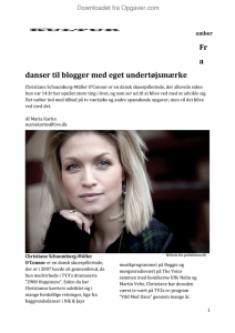 Portrætartikel - Dansk - Opgaver.com
