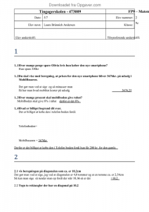 matmatik - Matematik - Opgaver.com