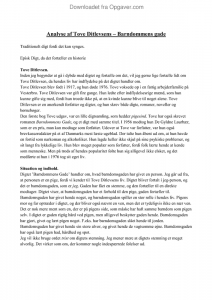 Barndommens Gade - Dansk - Opgaver.com