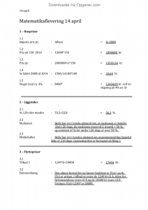 MAT - omkring huse osv. - Matematik - Opgaver.com