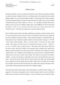 Killing Lizards - Engelsk - Opgaver.com