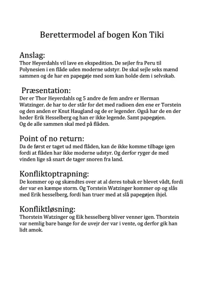 berettermodel - Dansk - Opgaver.com