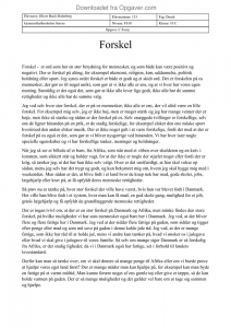 Forskel - Dansk - Opgaver.com