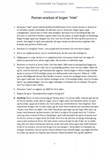 Intet - Dansk - Opgaver.com