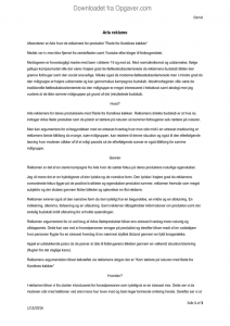 Arla Reklame Analyse - Dansk - Opgaver.com