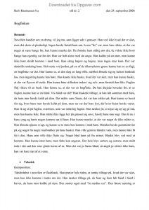 Analyse - Dansk - Opgaver.com