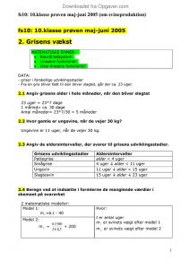 matematisk 2014 - Matematik - Opgaver.com