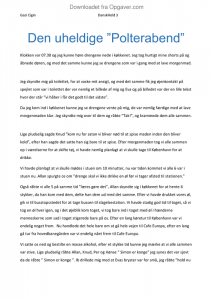 Polterabend - Dansk - Opgaver.com