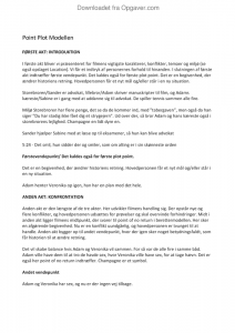 Point plot modellen - Teknologi - Opgaver.com