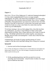 Eksamens opgave - Idræt - Opgaver.com