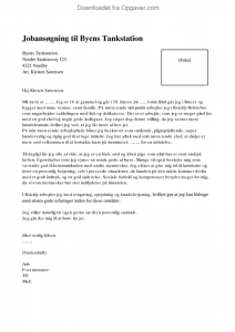 Jobansøgning - Dansk - Opgaver.com