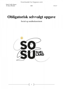 oso - sosu-assistent - OSO - Opgaver.com