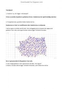 vandpest - Biologi - Opgaver.com