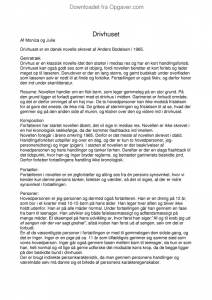 Drivhuset - Dansk - Opgaver.com