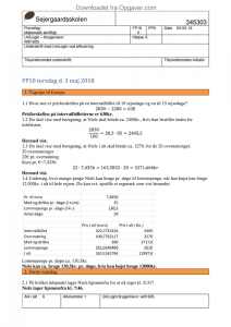 Matematik FP10 maj 2018 - Matematik - Opgaver.com