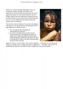 Kopper Virus - Biologi - Opgaver.com