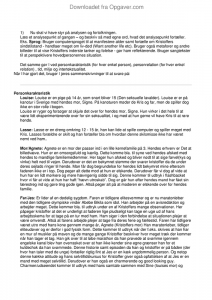 Analyse og fortolkning af Sølvbroen - Dansk - Opgaver.com