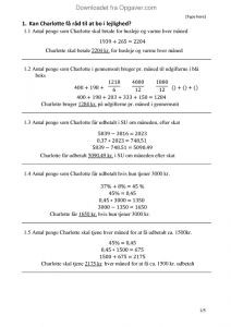 FP10 maj 2015 - Matematik - Opgaver.com