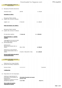 fp10 maj 2016 - Matematik - Opgaver.com
