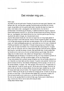 Brev - Dansk - Opgaver.com