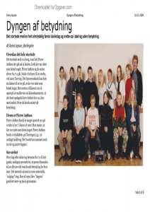 INTET, Artikel om bogen - Dansk - Opgaver.com