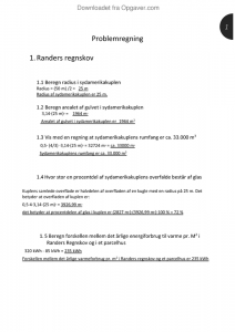 Problemregning Randers regnskov - Matematik - Opgaver.com