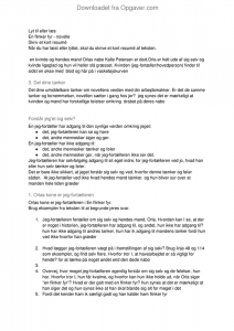 En flinker fyr - Dansk - Opgaver.com