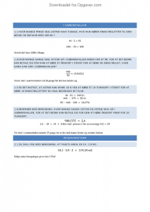 FP9 mat dec 2016 - Matematik - Opgaver.com