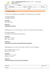 FP10 3. Maj 2018 - Matematik - Opgaver.com