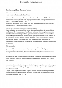 Analyse - Dansk - Opgaver.com