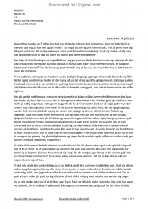 Dansk Brev - Dansk - Opgaver.com