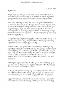 Brev Til Slagmarken! - Dansk - Opgaver.com