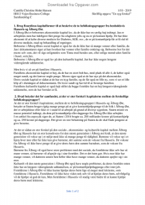 En syg forskel - Samfundsfag - Opgaver.com