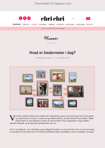 Biedermeier Klumme - Dansk - Opgaver.com