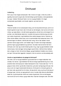 Drivhuset - Dansk - Opgaver.com