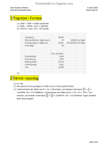 Matematik FP10 3. Maj 2018 - Matematik - Opgaver.com
