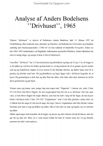 drivhuset - Dansk - Opgaver.com