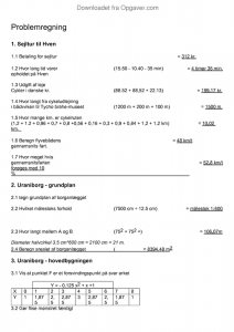 Problemregning - Matematik - Opgaver.com