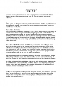 intet - Dansk - Opgaver.com