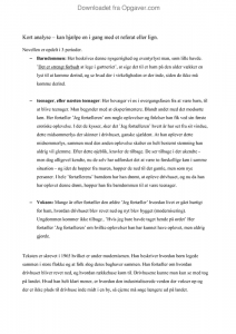 Analyse - Drivhuset - Dansk - Opgaver.com