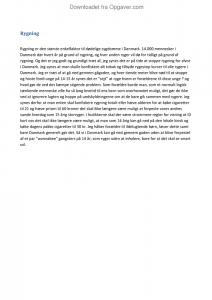 Læserbrev rygning - Dansk - Opgaver.com