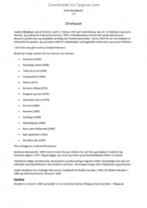 Drivhuset - Dansk - Opgaver.com