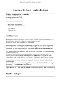 drivhuset - Dansk - Opgaver.com