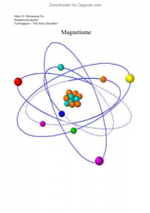 Magnetisme - Fysik/Kemi - Opgaver.com