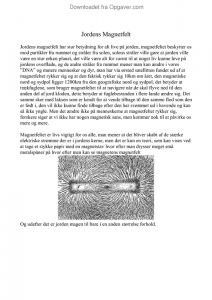 Magnetfelt - Fysik/Kemi - Opgaver.com