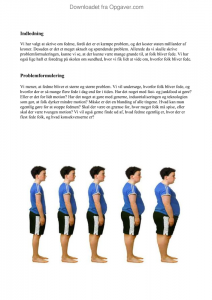 Fedme - Dansk - Opgaver.com