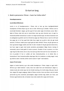 En kort en lang - Dansk - Opgaver.com