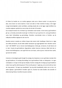 En flinker fyr - Dansk - Opgaver.com